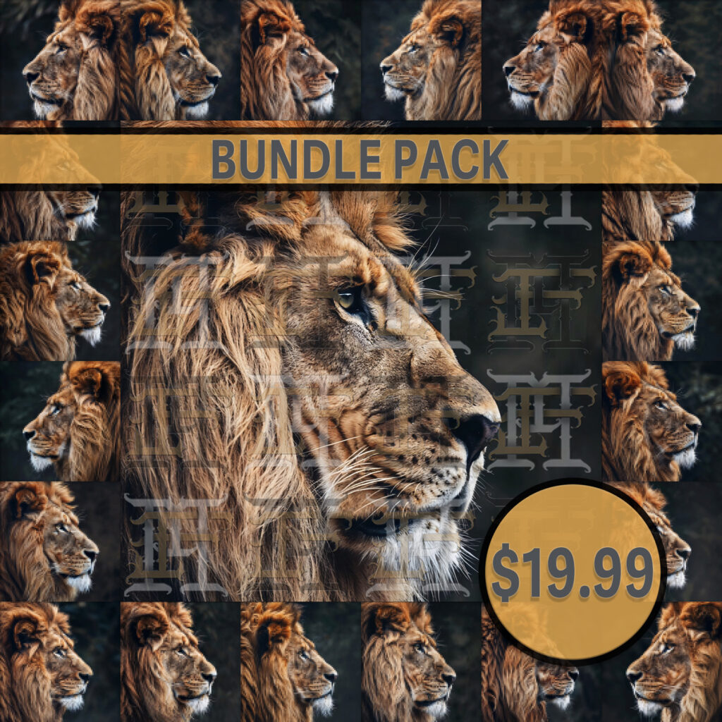 Lion Calm Side Profile PK-1 Bundle – Mike Flores
